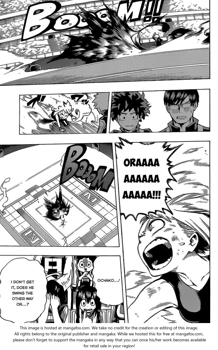 Boku no Hero Academia - Vol.05 Chapter 036 - Bakugou Vs. Uraraka ...